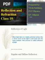 Class - 10 - Light - Numericals | PDF | Optics | Electromagnetic Radiation