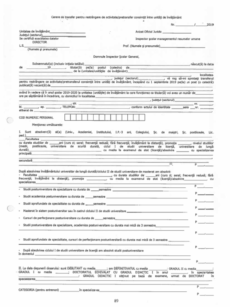 Cerere Transfer | PDF