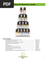 50 + Essential Oil Blends | PDF | Perfume | Essential Oil