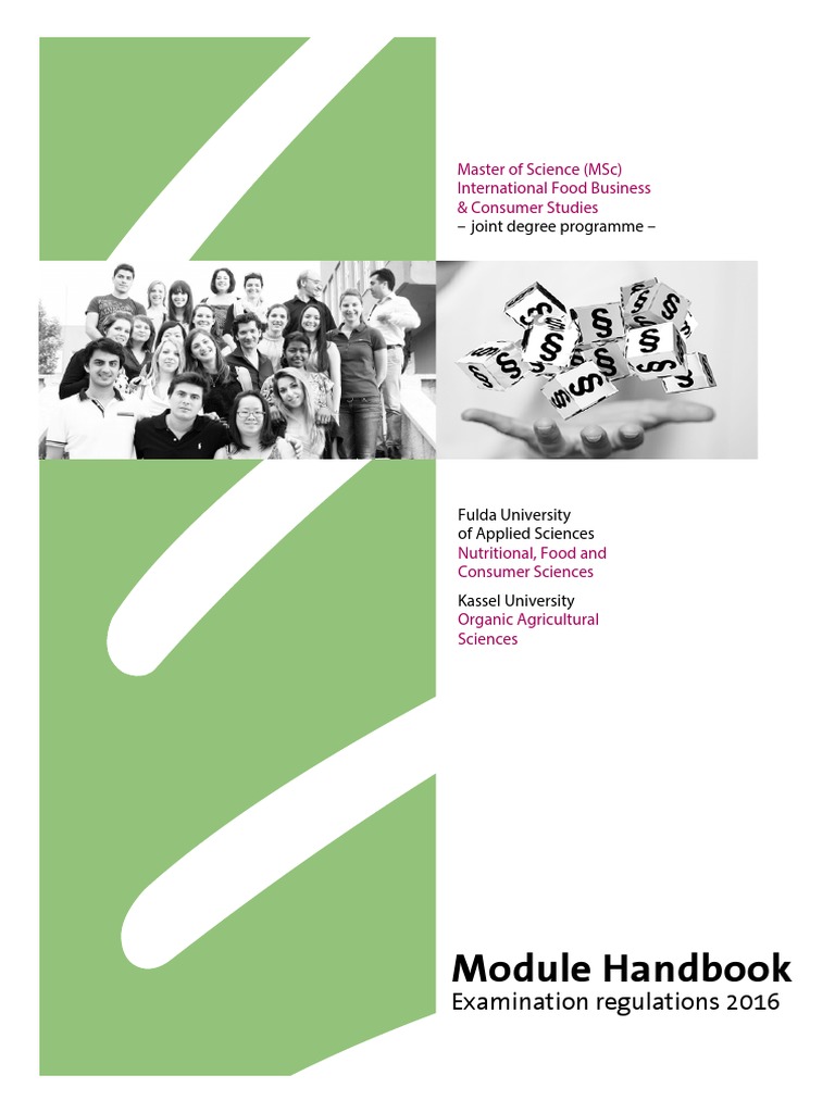 Module Handbook: Examination Regulations 2016 | Download Free PDF ...