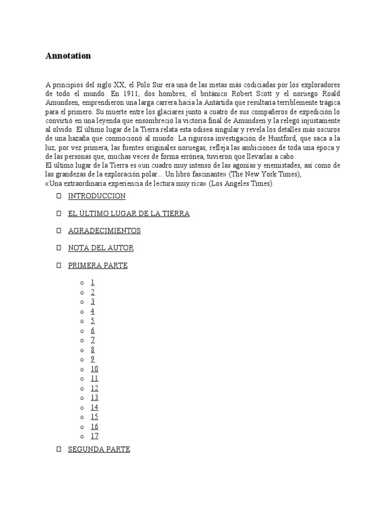 Roland Huntford-El Último Lugar de La Tierra (13224) | PDF | Robert ...