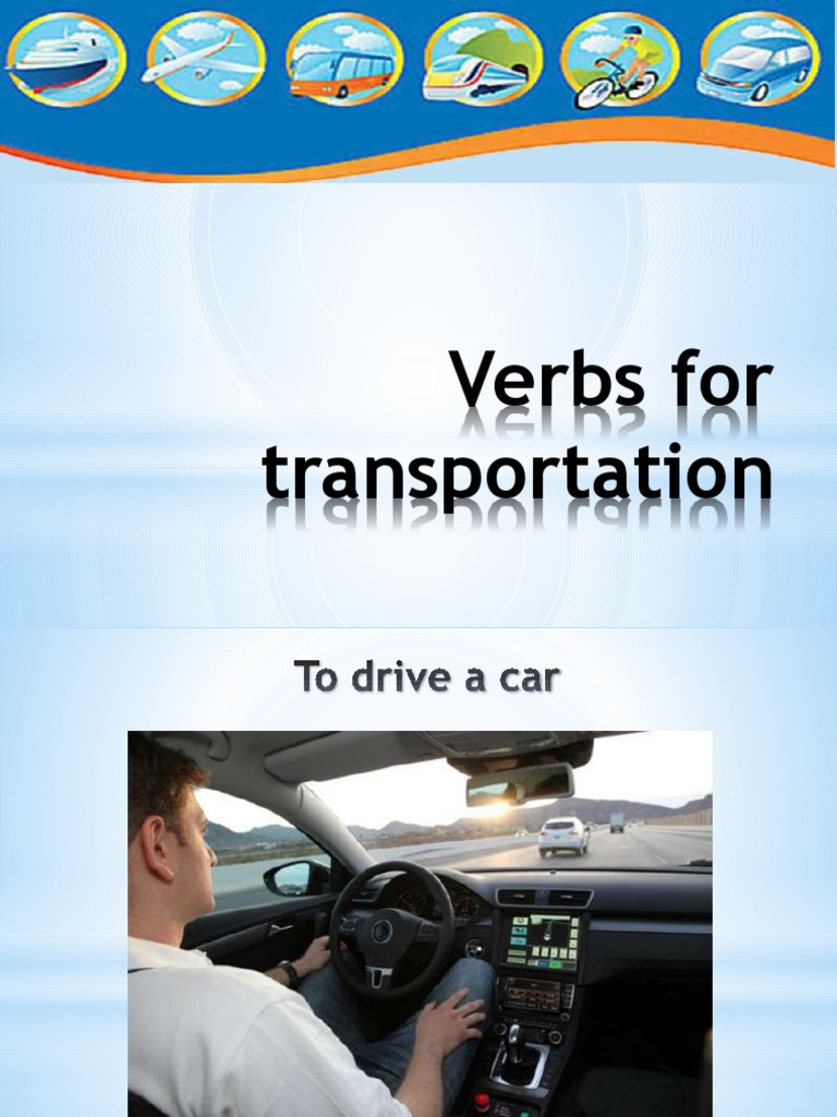 Verbs Transportation | PDF