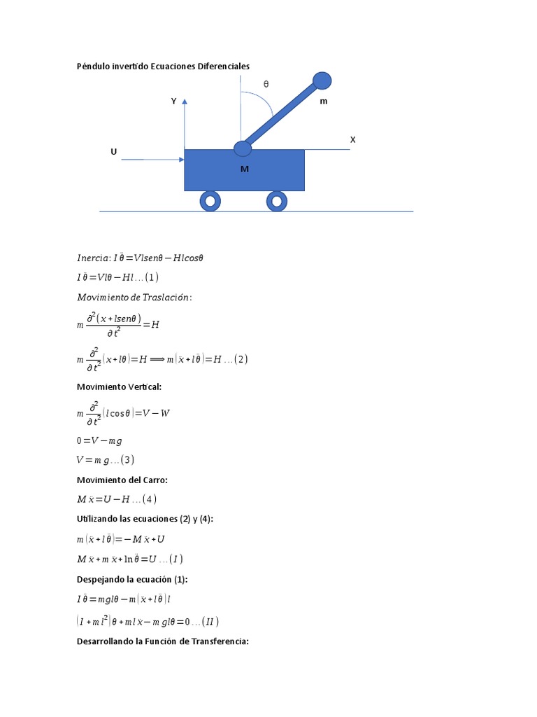 Péndulo invertido Ecuaciones Diferenciales.docx