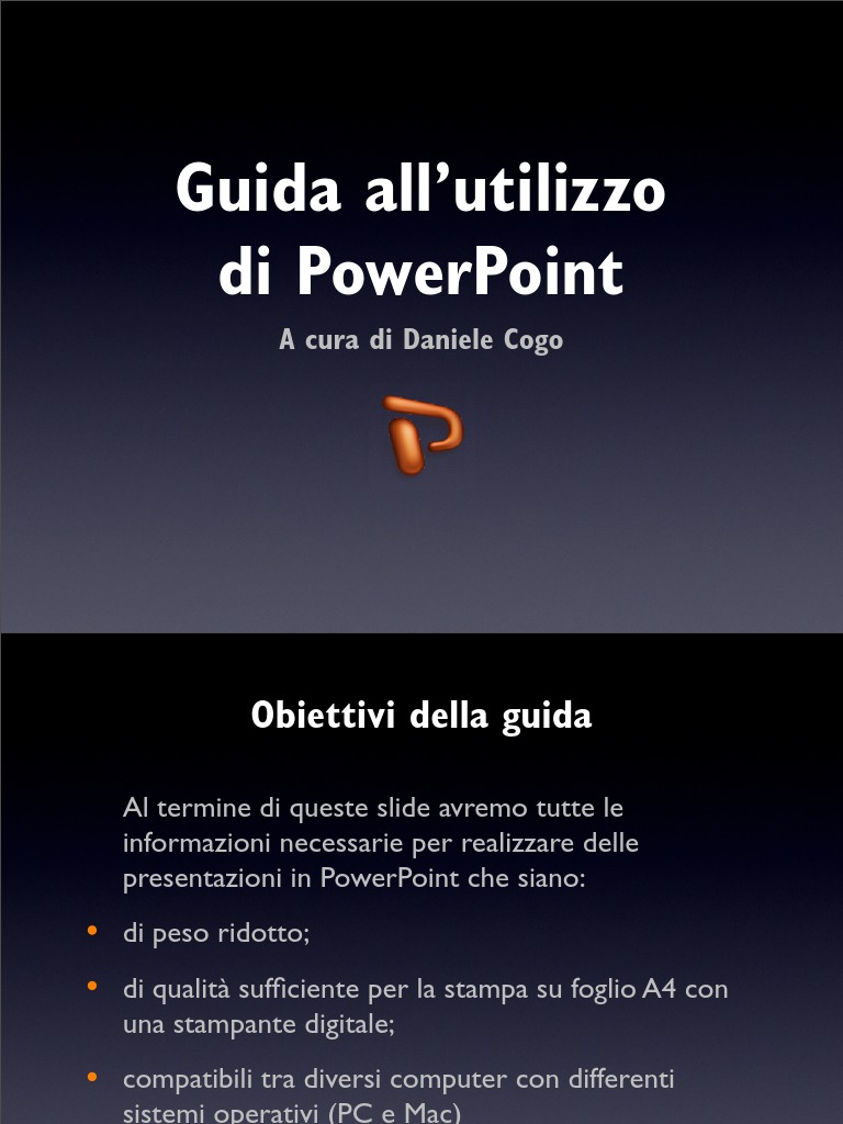 Guida PowerPoint | PDF