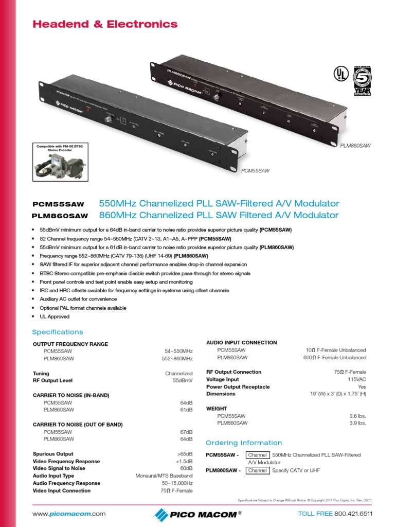 Pcm55saw PDF | Download Free PDF | Sound Production Technology ...