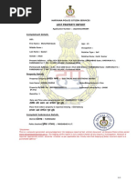 Police Verification Form | PDF