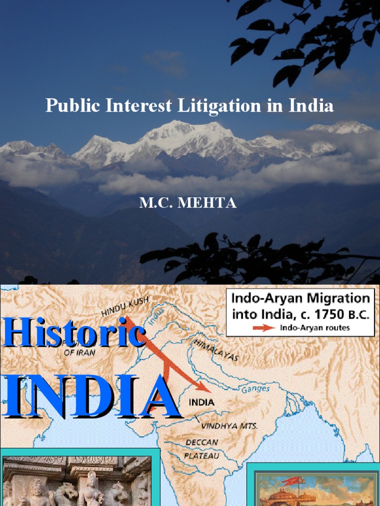 Public India - M.C. Mehta | PDF | Natural Environment | Justice