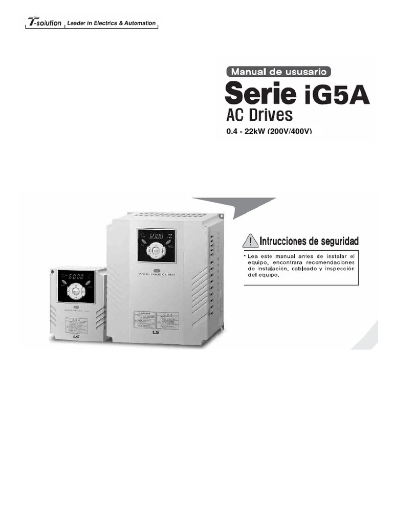 Manual iG5A 2008 PDF | PDF | Descarga electrostática | Transformador
