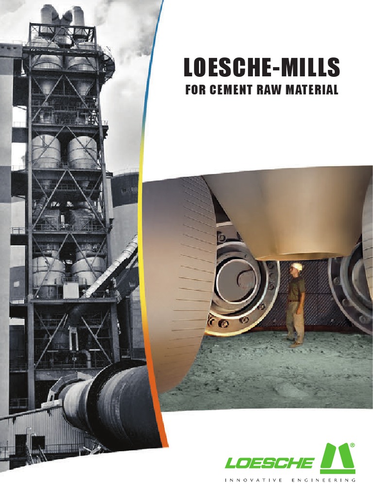 Loesche Vertical Roller Mills Overview | PDF | Mill (Grinding) | Cement