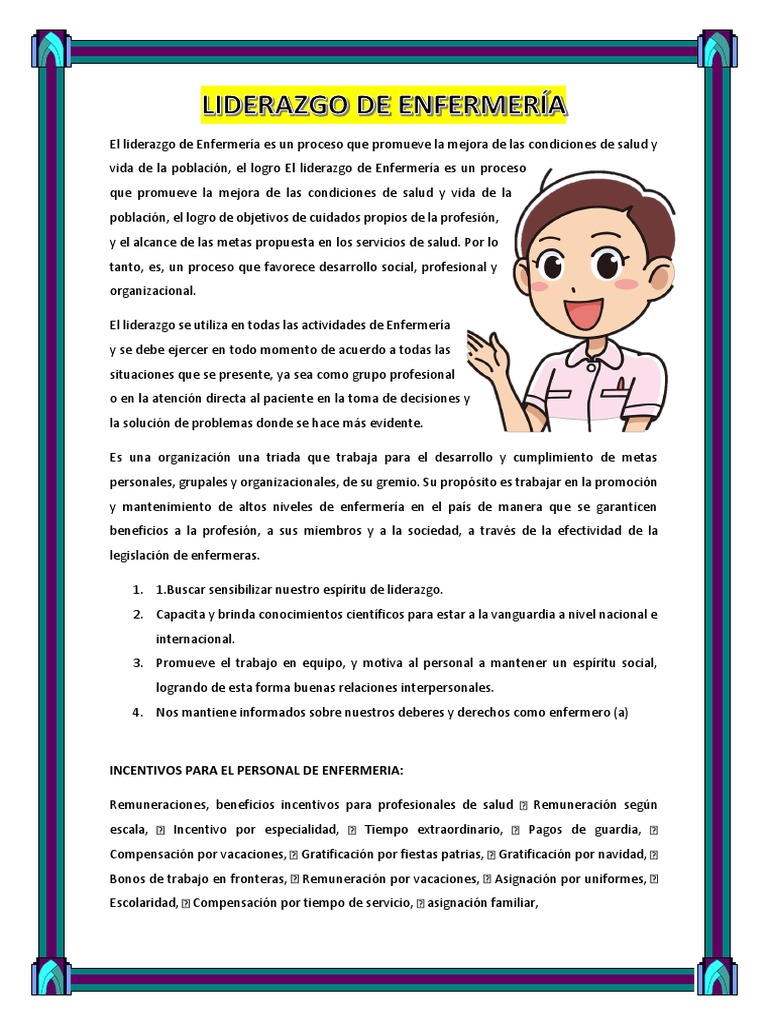 Liderazgo de Enfermería | PDF | Enfermería | Liderazgo