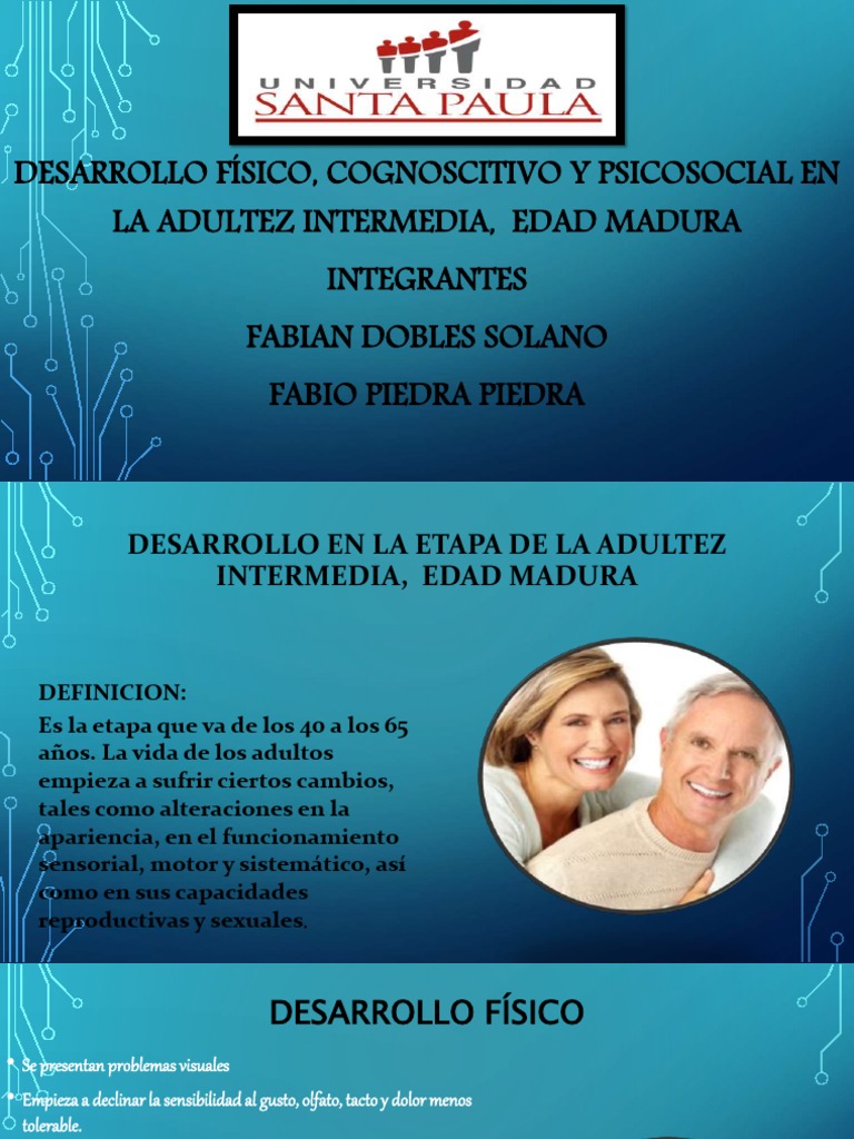 PRACTICA 3caracterisiticas de La Adultez Intermedia PDF | PDF | Menopausia | Adultos