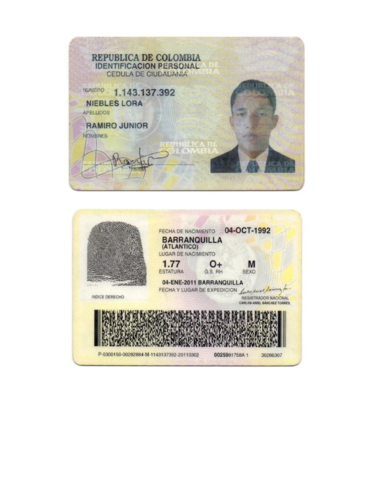 RAMIRO Cedula 150 PDF | PDF