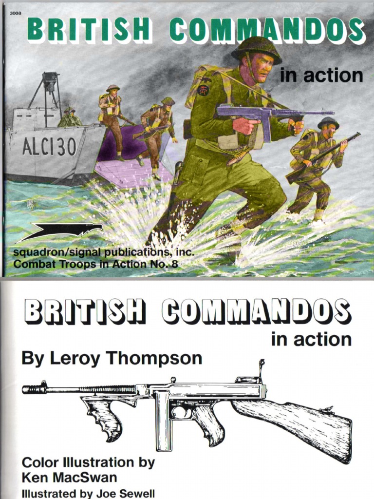 Squadron Signal Combat 3008 British Commandos in A PDF | PDF