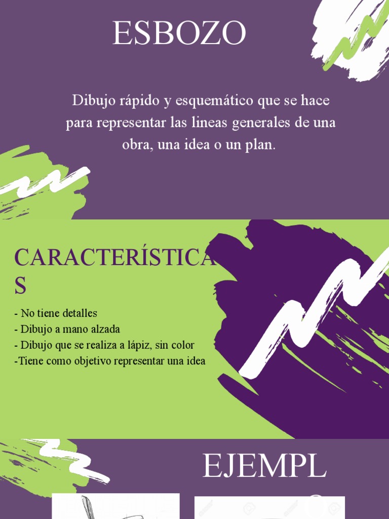 Esbozo, Croquis, Plano | PDF