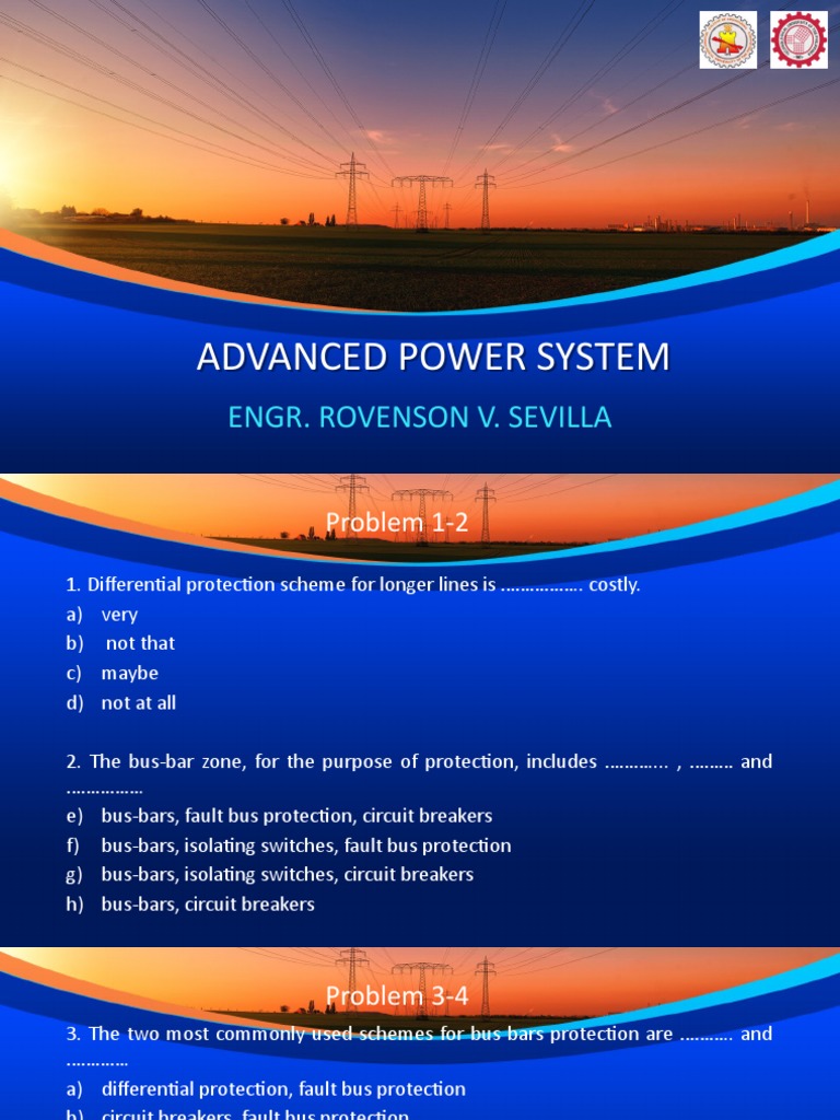 Advanced Power System | PDF | Electrical Substation | Components