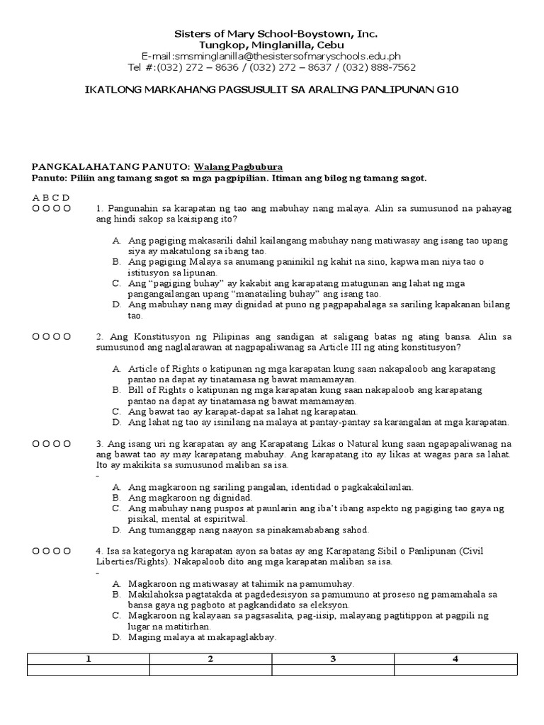 FINAL AP10-TQ3rdqtr | PDF