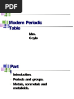 Gen Chem Periodic Table Reviewer | PDF | Chemical Elements | Atoms