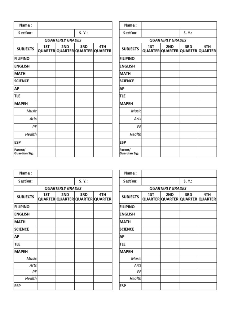 Temporary Card | PDF