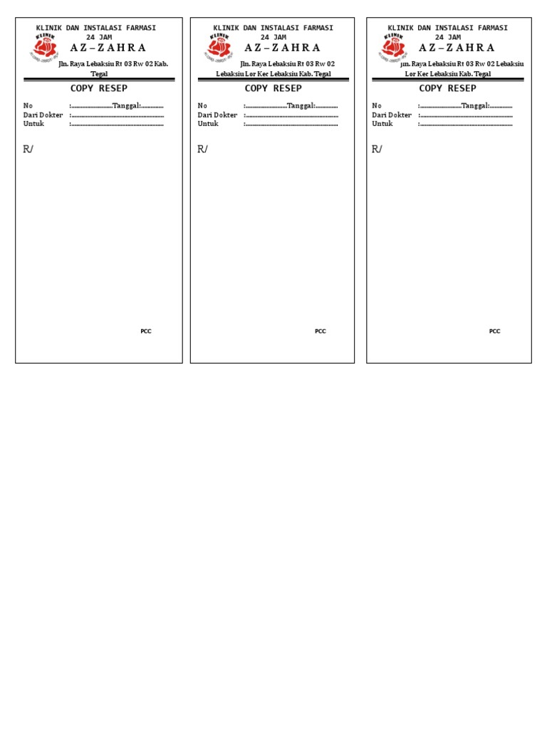 Copy Resep | PDF