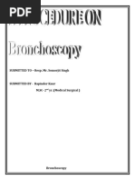 Pulmonology: Bronchoscopy Procedure Note Sample::&J-F-M) KG) :F&X"8 ...