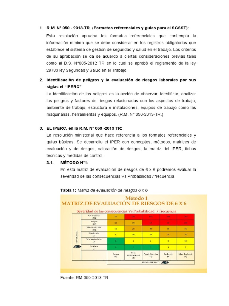 IPERC Modelo 2 | PDF | Andamio | Riesgo