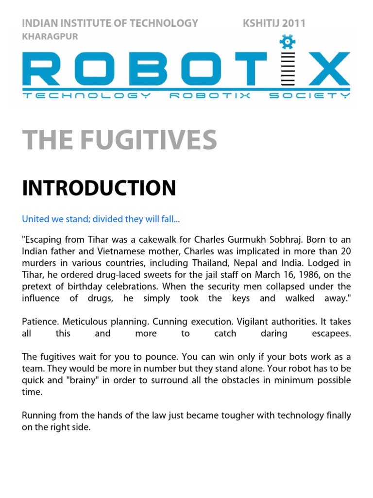 The Fugitives | PDF | Robot | Robotics