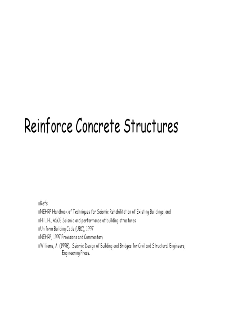 J1.Reinforced Concrete | PDF | Strength Of Materials | Beam (Structure)