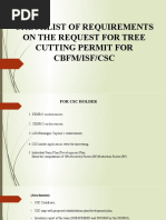 Application For Tree Cutting Permit | PDF | Law