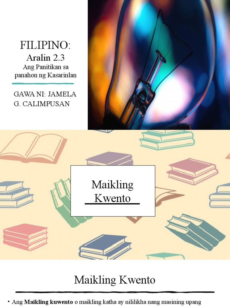 Filipino Grade 8 Aralin 2.3 | PDF