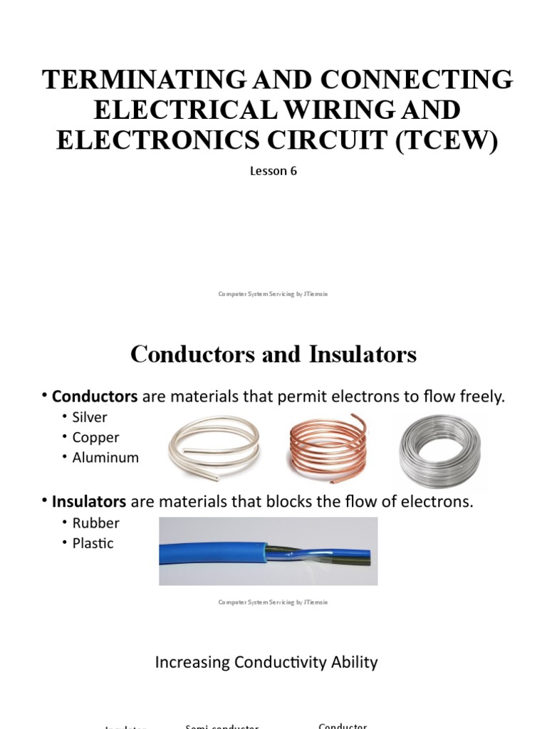 Terminating And Connecting Electrical Wiring And Electronics Circuit Tcew Pdf Wire