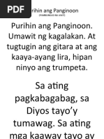 Ang Kredo NG Niseno (Nicene Creed) | PDF