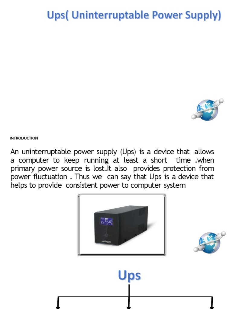 UPS | PDF | Power Inverter | Power Supply