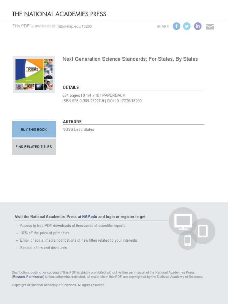 NGSS Science Standards Framework | PDF | Science Education | Common ...