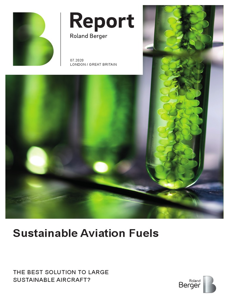 Sustainable Aviation Fuels The Best Solution To Large Sustainable