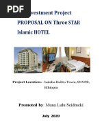 PROJECT PROPOSAL On Hotel Final Doct Edited | PDF | Internal Rate Of ...