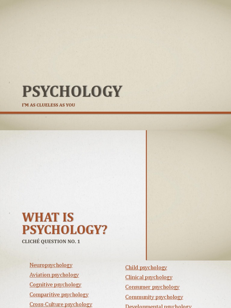 Psychology for Curious Beginners | PDF