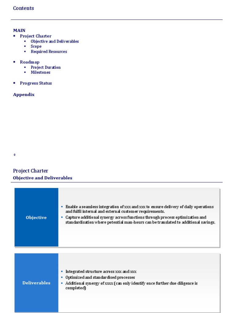 Integration Charter | PDF | Policy | Business