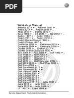 VW Engine Codes | PDF | Horsepower | Volkswagen