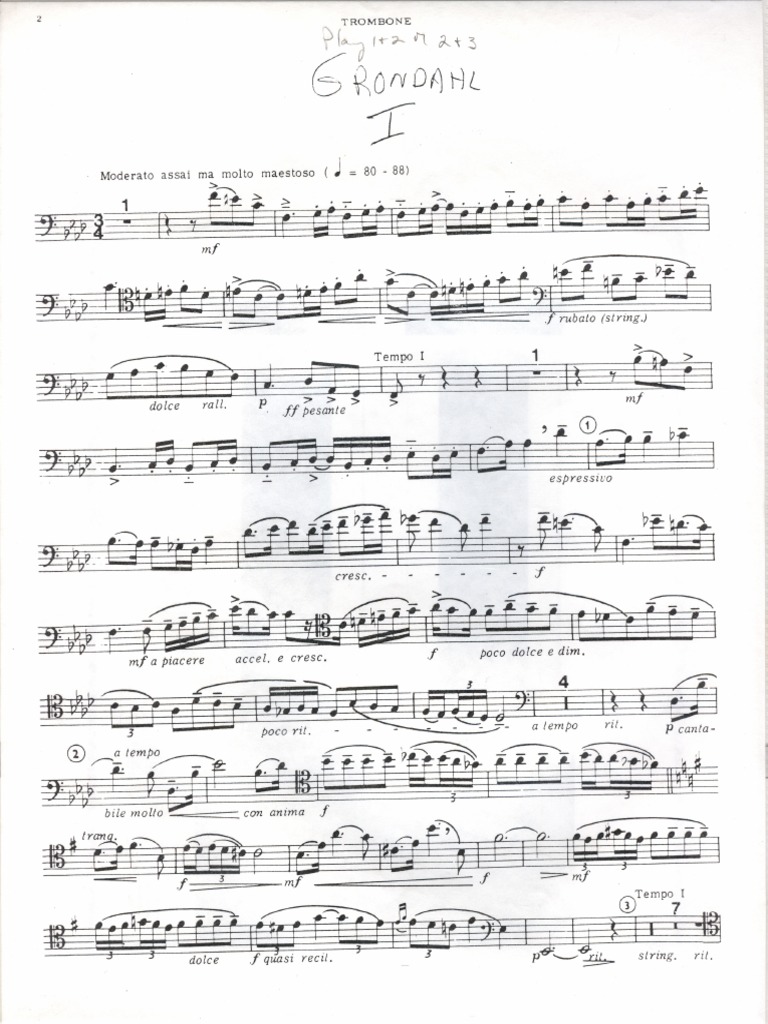 Grondahl Concerto | PDF