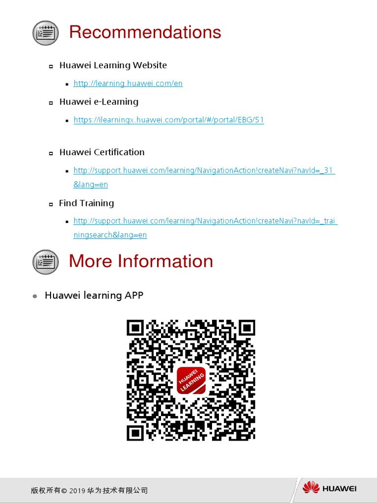 HCIA-Routing & Switching V2.5 Intermediate Training Materials | PDF | Network Switch | Router ...