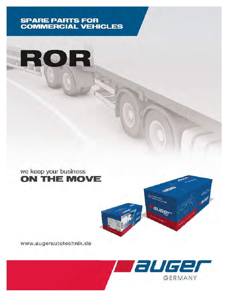 ROR Axle Parts and Service Manual | PDF | Axle | Automotive Technologies