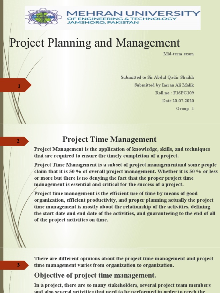 Mid-Exam (PPM) | PDF | Project Management | Business