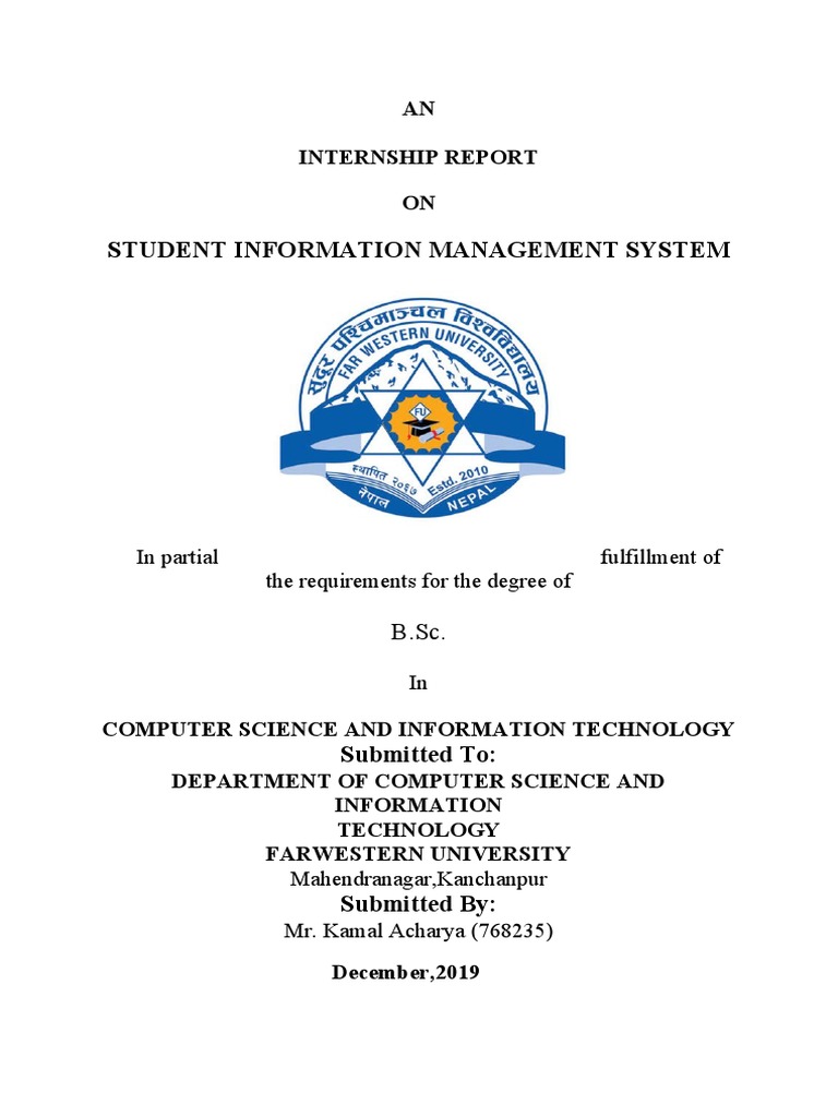 Student Information Management System. | PDF | Software | Information Management