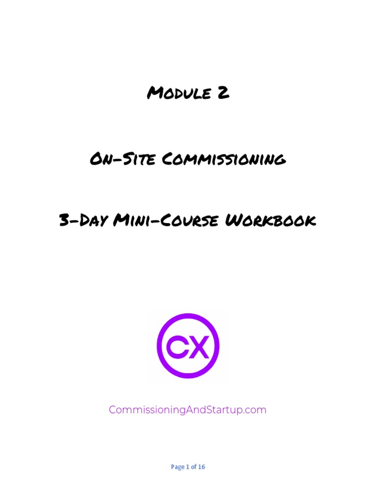 Module 2 Workbook PDF | PDF