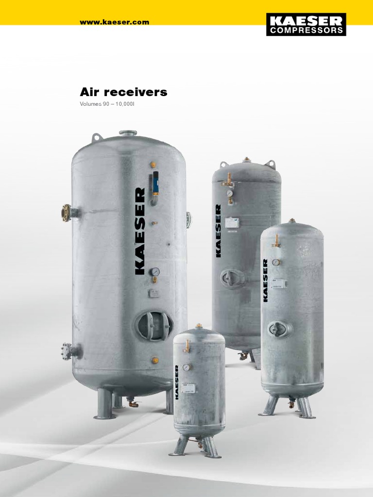 Catalogo Kaeser Acumuladores | PDF | Valve | Gases