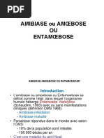 Amibiase Ou Amoebose | PDF | Maladies et troubles | Épidémiologie