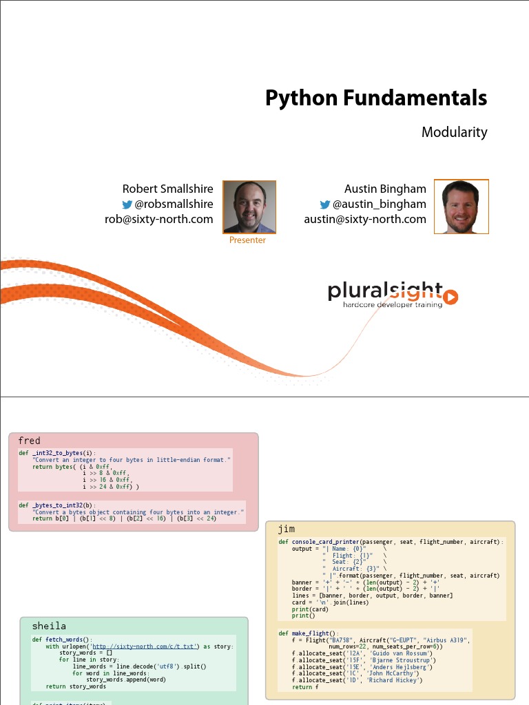 Python Fundamentals Modularity Download Free Pdf Python Programming Language Software 8808