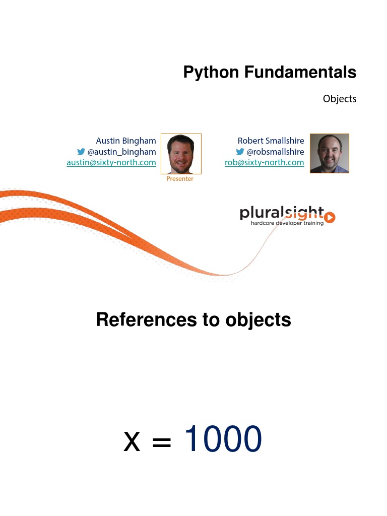 5 Python Fundamentals m04 Objects Slides | PDF | Scope (Computer Science) | Parameter (Computer ...