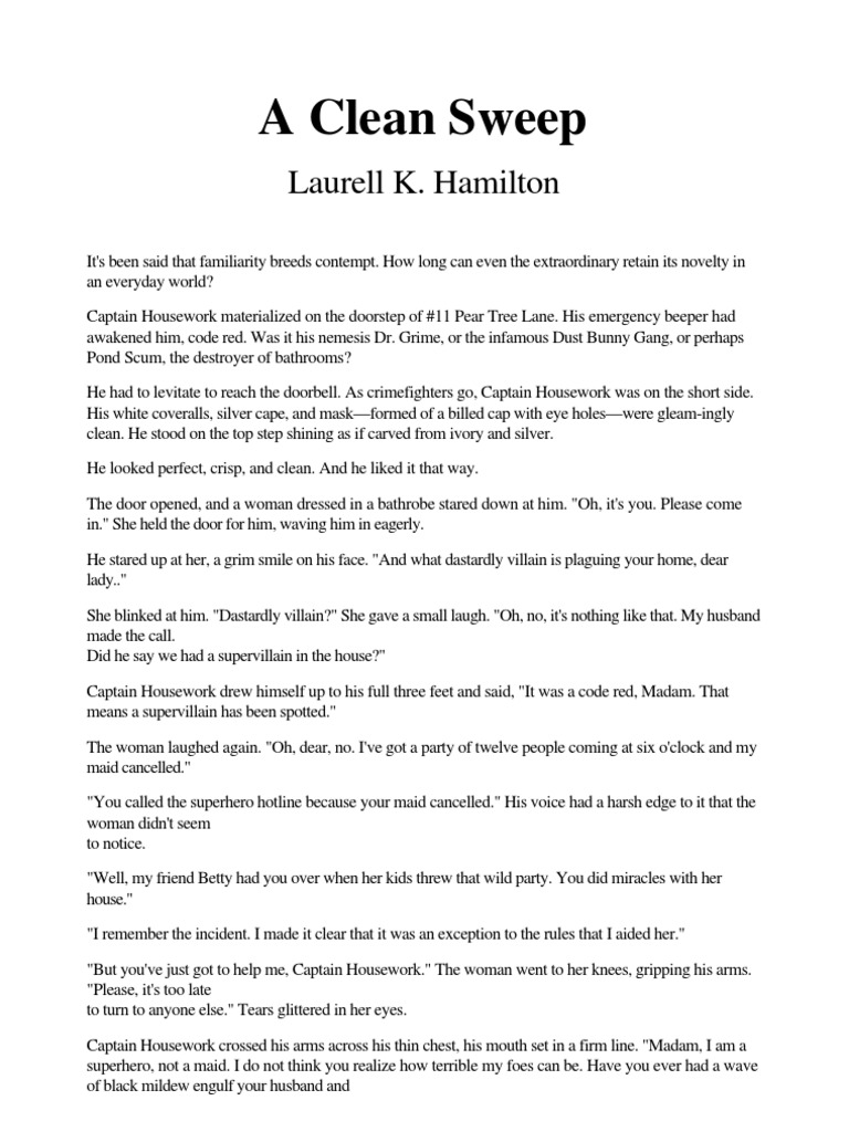Hamilton, Laurell K - A Clean Sweep | PDF | Nature