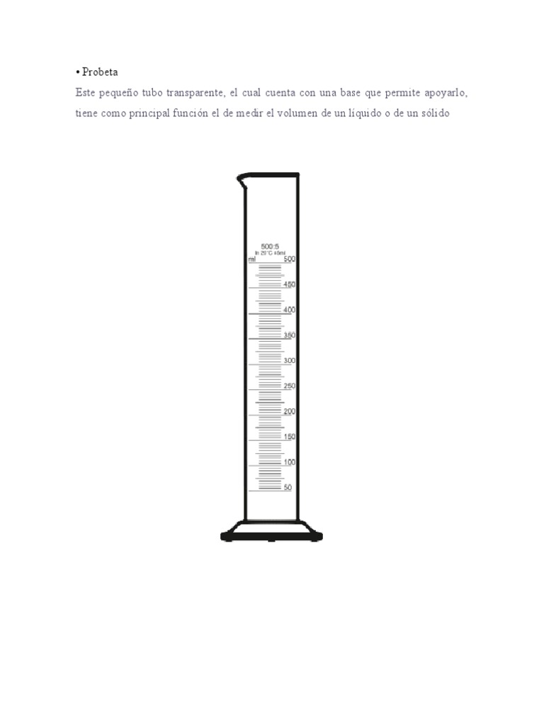 Probeta | PDF | Laboratorios | Mezcla